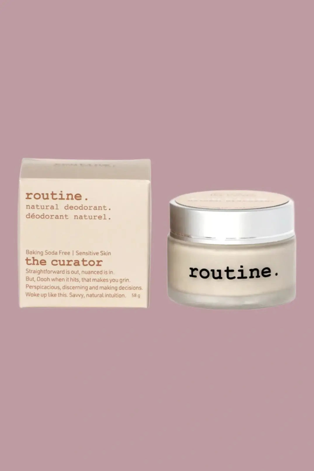 Routine Natural Deodorant Jar - The Curator – Nickel & Ore