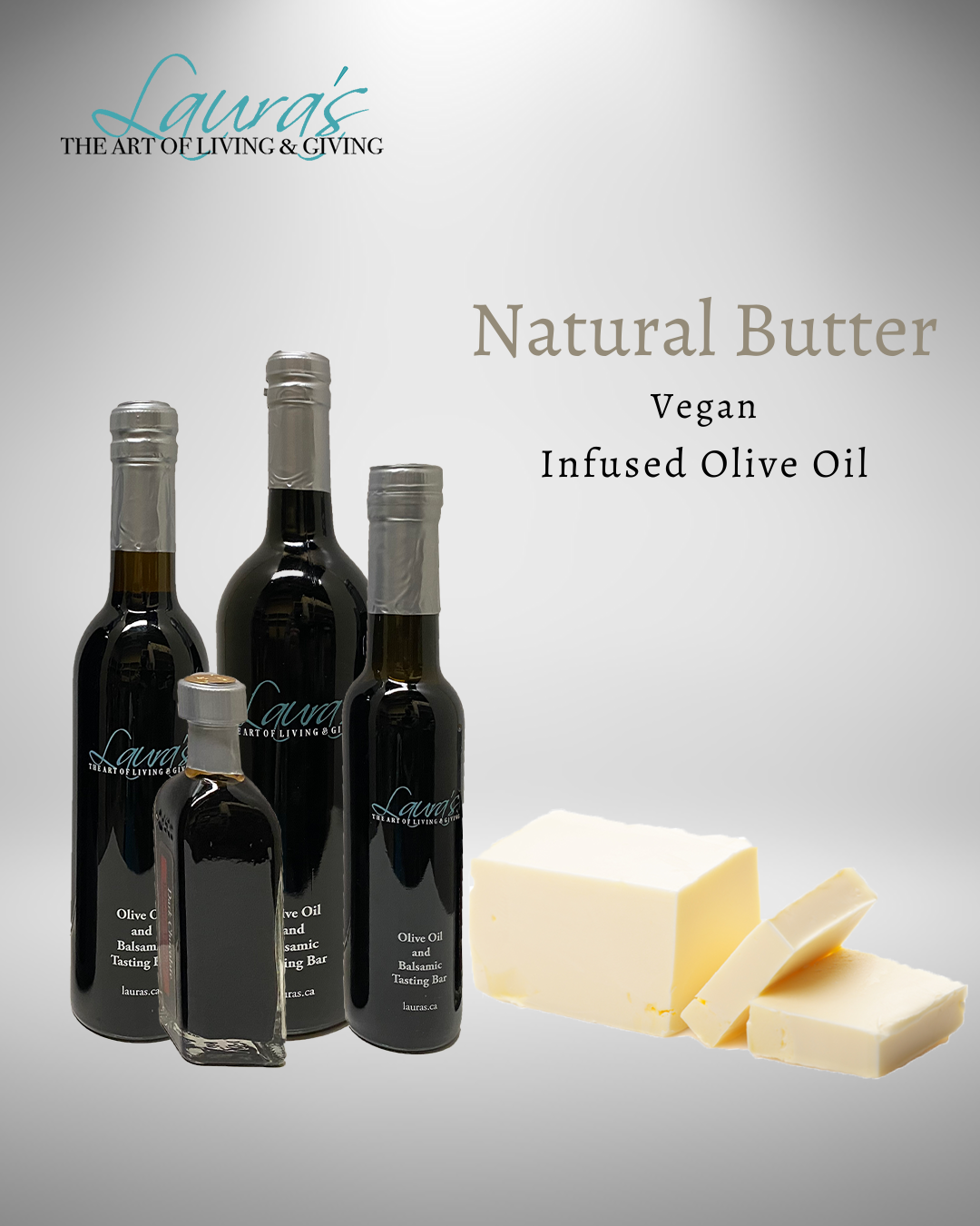 Natural Butter (Vegan) Infused Olive Oil – Nickel & Ore